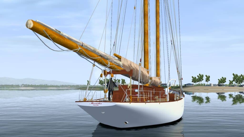 Auxiliary Schooner “Invader” 1905 – SIM3D