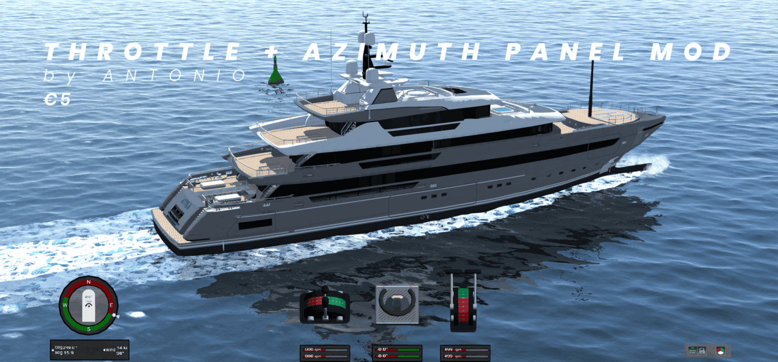 Incredible Throttle + Azimuth Panel Mod by Antonio now avilable – SIM3D